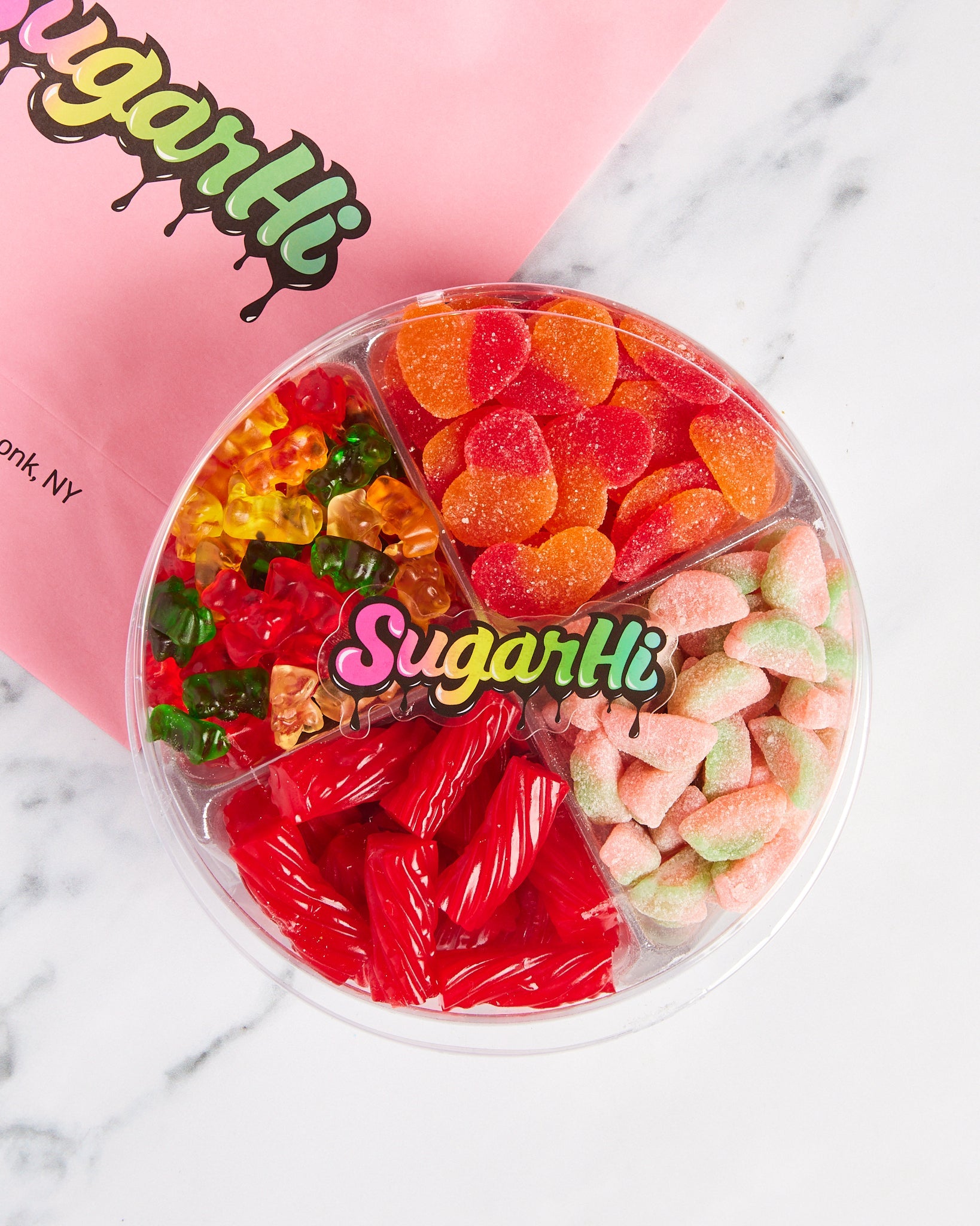 4 Section Candy Box – SugarHi Boca